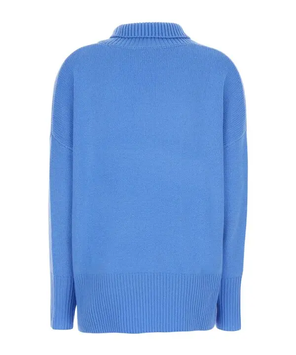 LISA YANG Ribbed Turtleneck Knitted Sweater