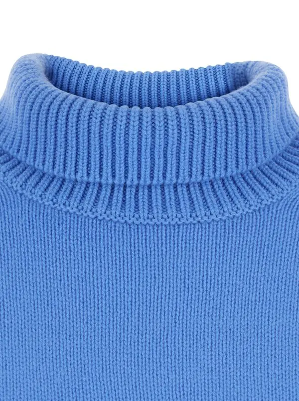 LISA YANG Ribbed Turtleneck Knitted Sweater