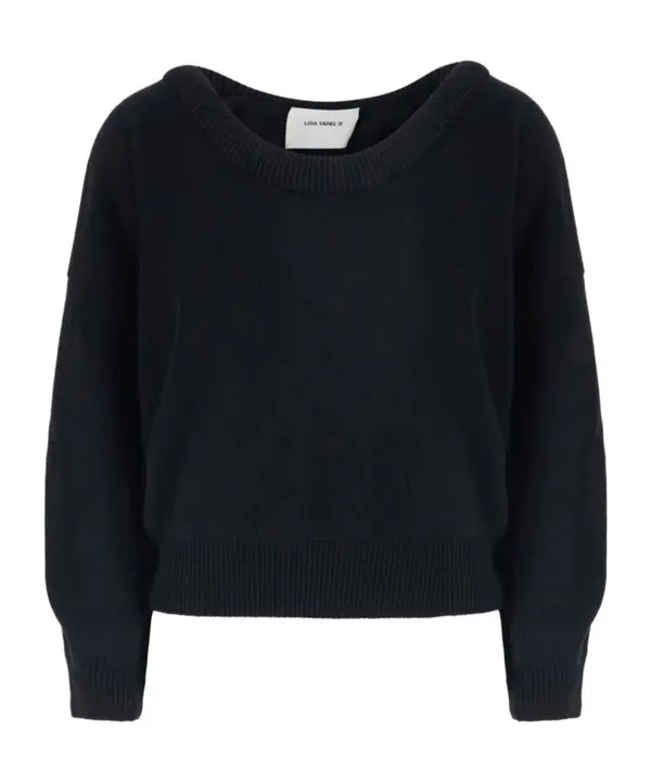 LISA YANG Long-sleeved Sweater - Black
