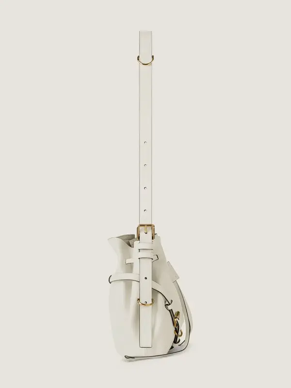 Givenchy Small Voyou Bucket Bag In Shiny Leather