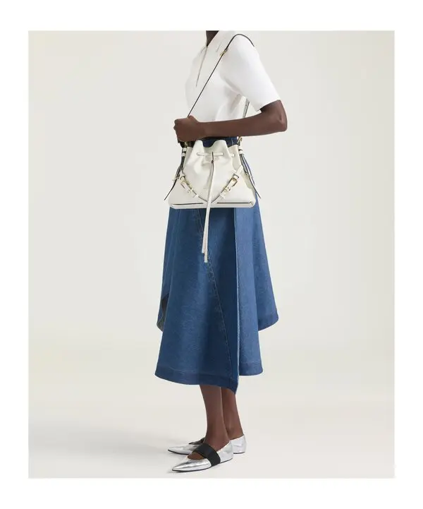 Givenchy Small Voyou Bucket Bag In Shiny Leather
