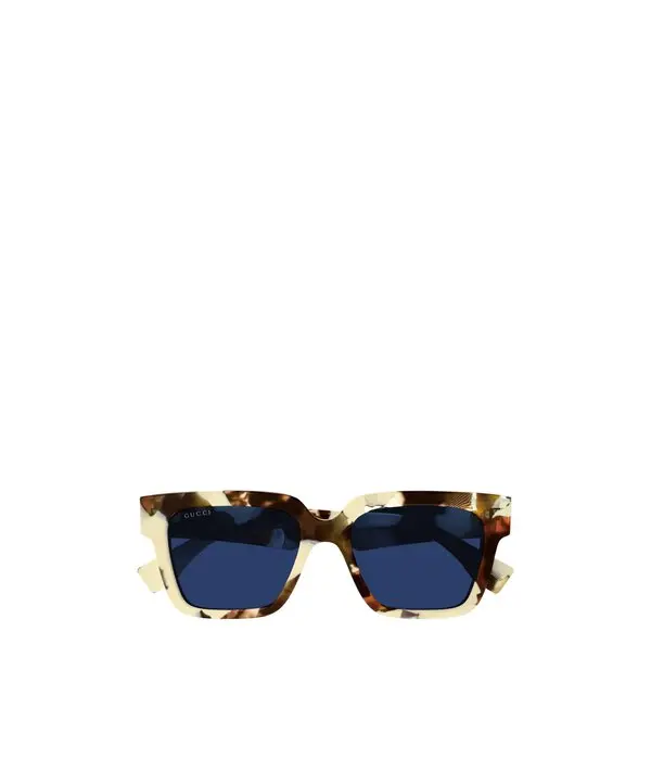 Gucci Rectangle Frame Sunglasses - Blue