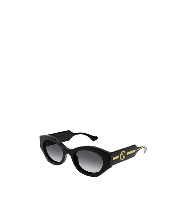 Gucci La Piscine Oval Frame Sunglasses