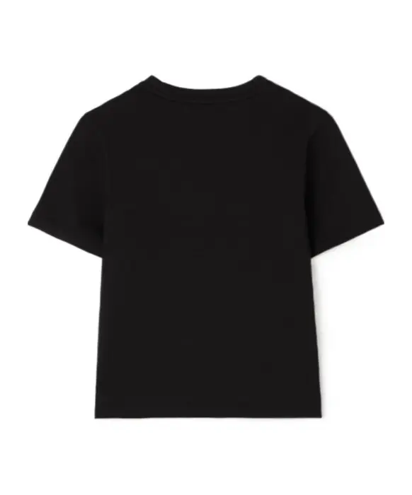 Burberry Check Knight Stamp Cotton T-shirt
