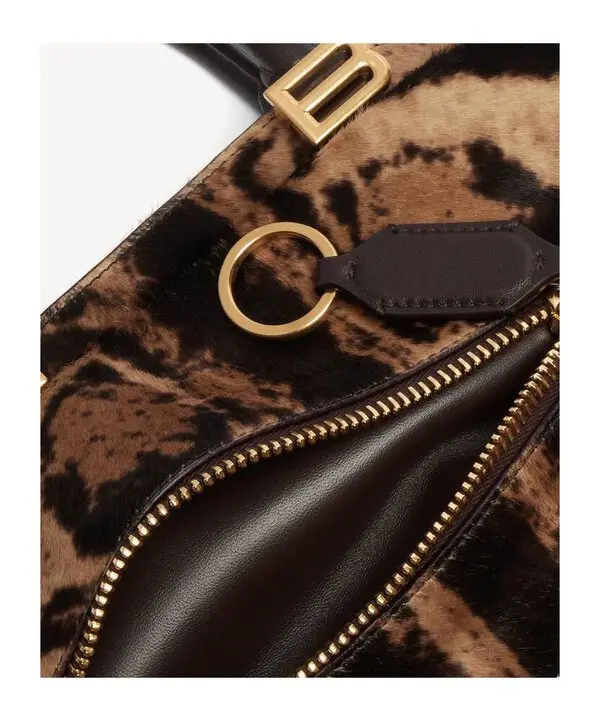 Balenciaga Bolero Bowling Bag Mini - Beige/mocha