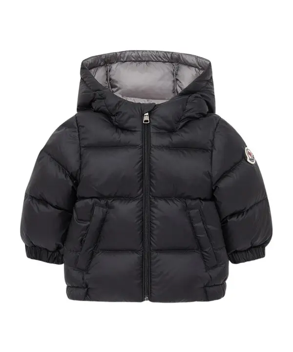 Moncler New Macaire Hooded Down Jacket - Black