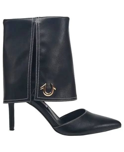 True Religion Her Foldover Cuff Heel - Black