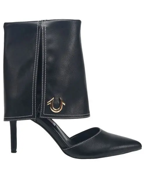 True Religion Foldover Cuff Heel - Black