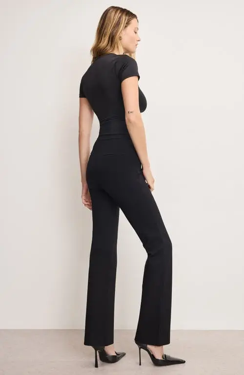 Good American Ponte Straight Leg Pants