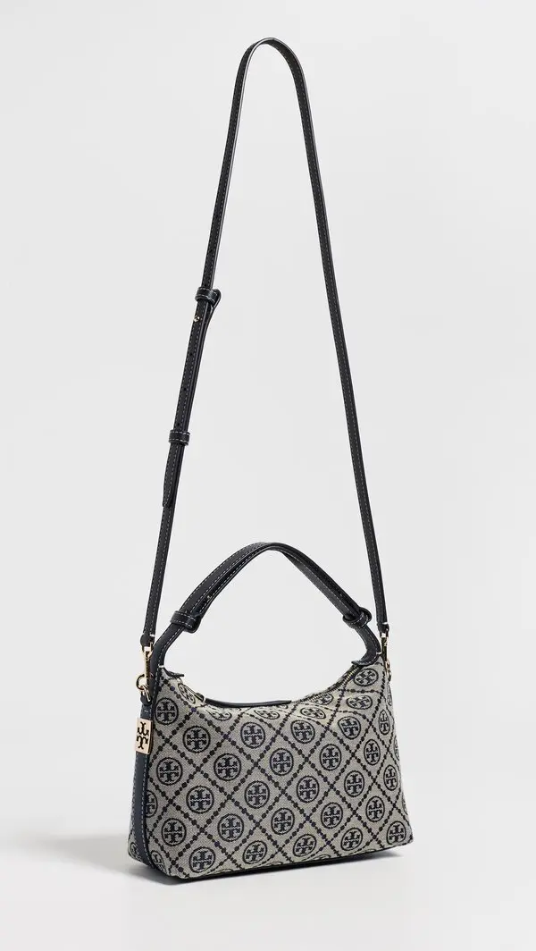 Tory Burch Mellow T Monogram Shoulder Bag - Tory Navy