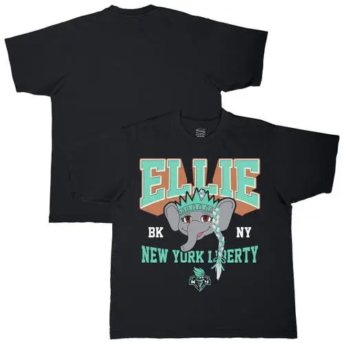 STADIUM ESSENTIALS New York Liberty Most Valuable Mascot Urban Premium T-shirt - Black