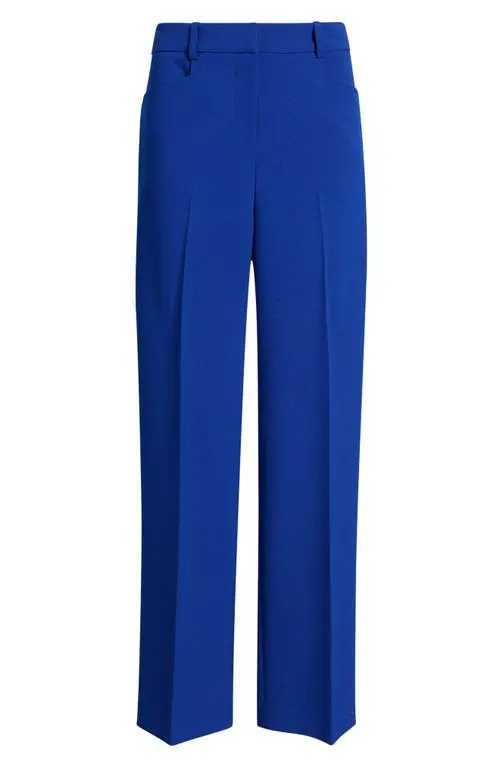 TAHARI ASL Flare Pants - Cobalt