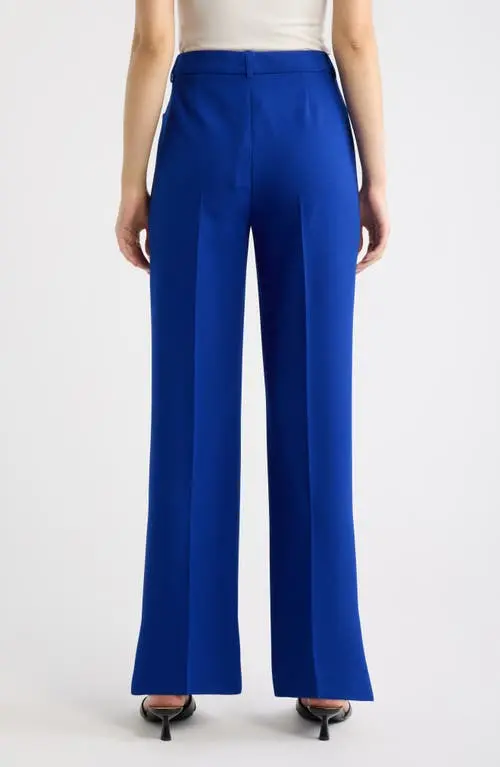 TAHARI ASL Flared Leg Tailored Trousers