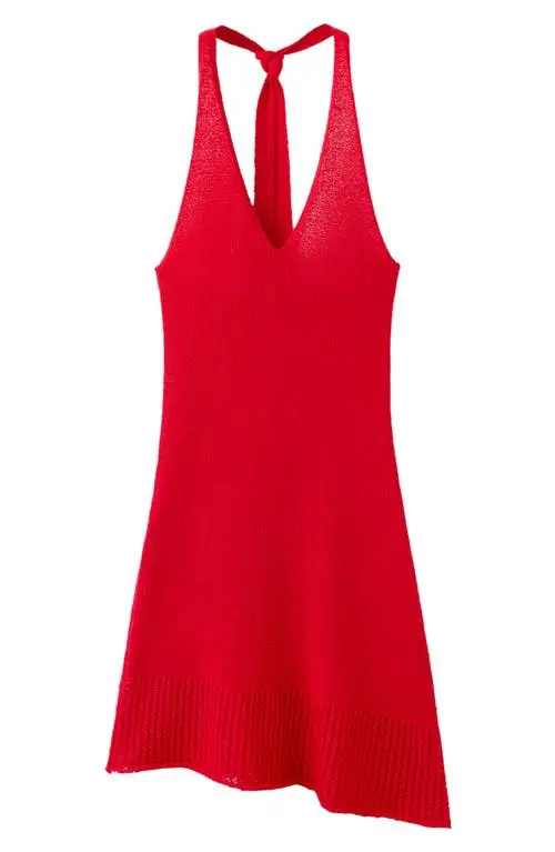 Mango Knit Halter Dress