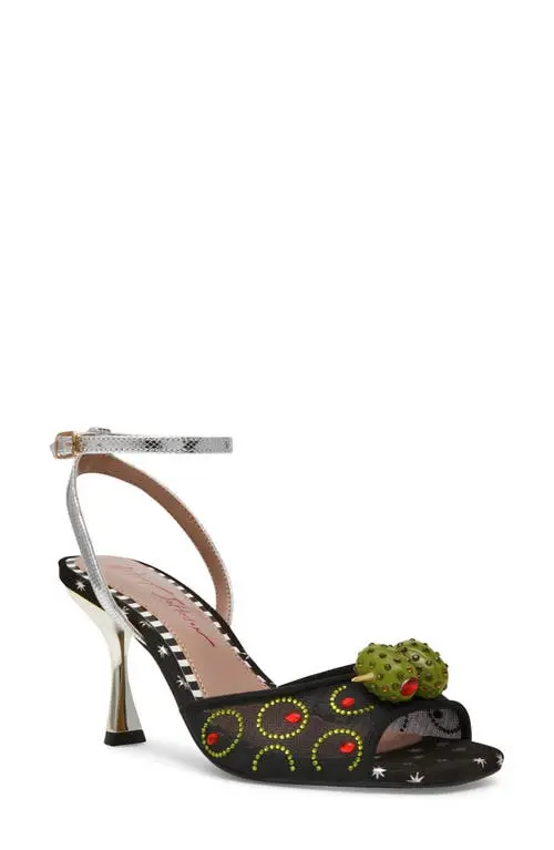 Betsey Johnson Martini Ankle Strap Sandal