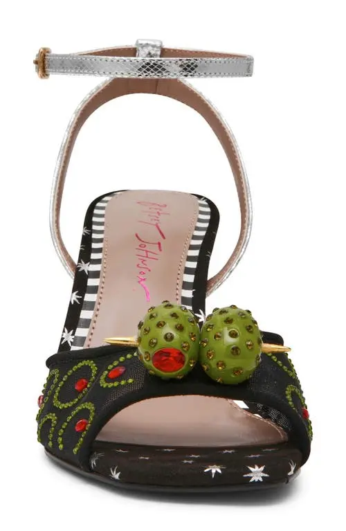 Betsey Johnson Martini Ankle Strap Sandal