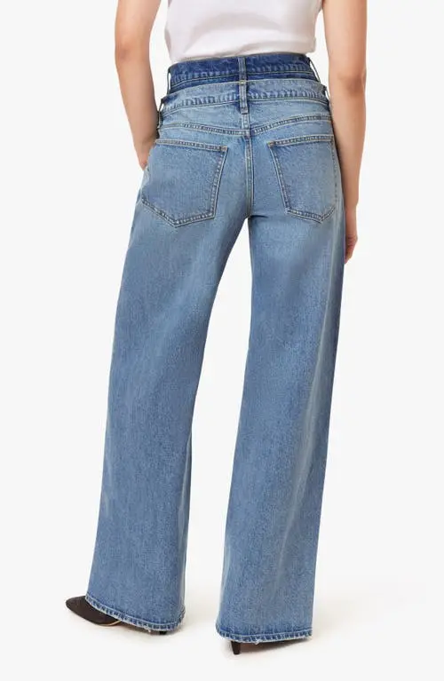 Habitual Gemma Double Waistband Wide Leg Jeans