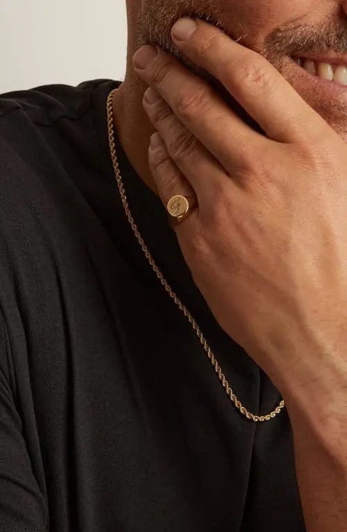 AURATE Rope Chain Necklace