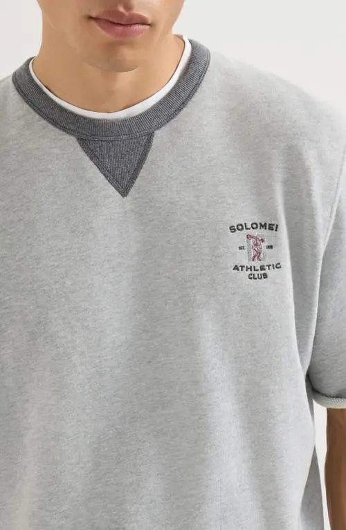 Brunello Cucinelli Embroidered Cotton French Terry Sweatshirt