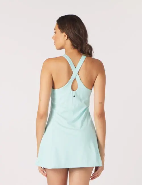 GLYDER Full Force Dress - Hydrangea