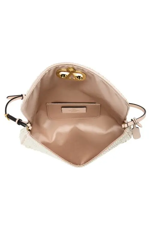Valentino Garavani Small Devain Faux Pearl Clutch