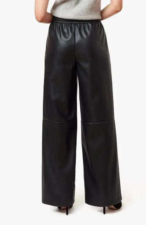 Habitual Faux Leather Track Pants