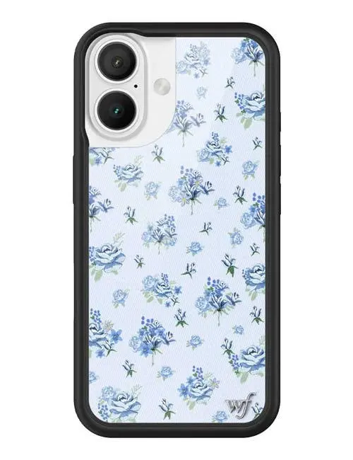 WILDFLOWER CASES Forget Me Not Floral Iphone Case - Blue