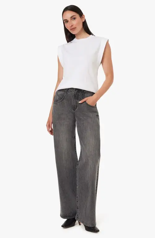 Habitual Blaine High Waist Straight Leg Jeans - Charcoal