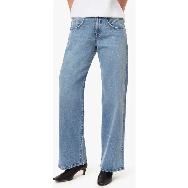 Habitual Blaine High Waist Straight Leg Jeans - Coast