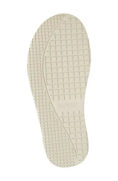 LUSSO CLOUD Rosa Perforated Slide - Bone White
