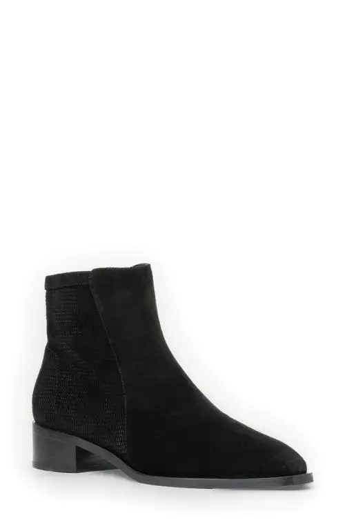 Aquatalia Felice Waterproof Leather Zip Up Booties