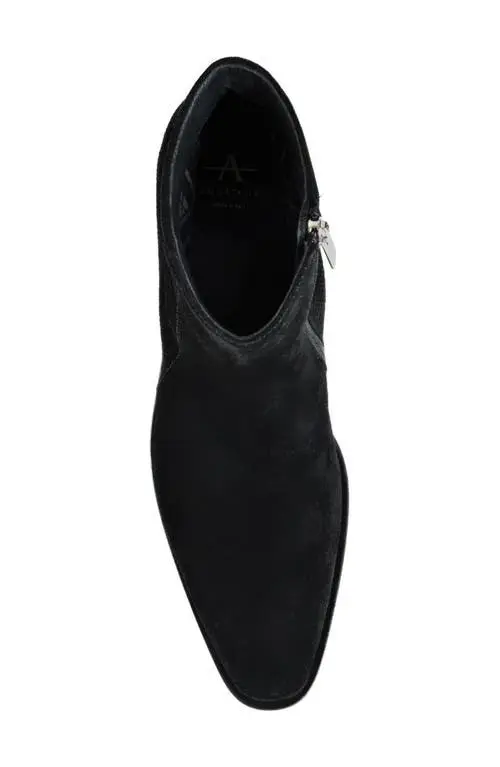 Aquatalia Felice Waterproof Leather Zip Up Booties