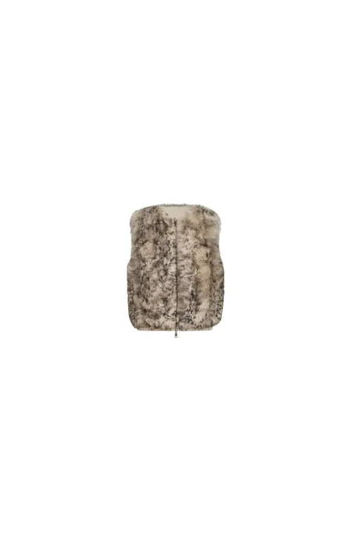 Brunello Cucinelli Lynx-effect Shearling Reversible Vest