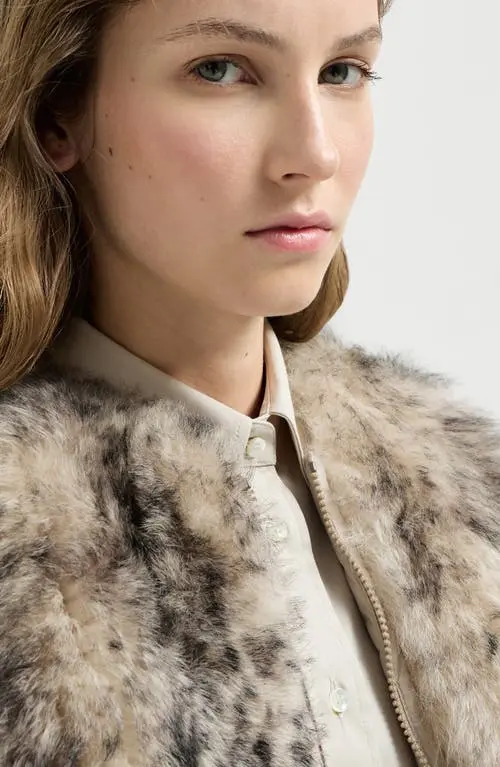 Brunello Cucinelli Lynx-effect Shearling Reversible Vest