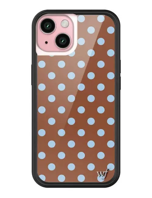 WILDFLOWER CASES Polka Dot | And Blue Iphone Case