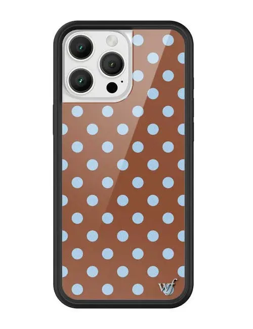 WILDFLOWER CASES Polka Dot | And Blue Iphone Case