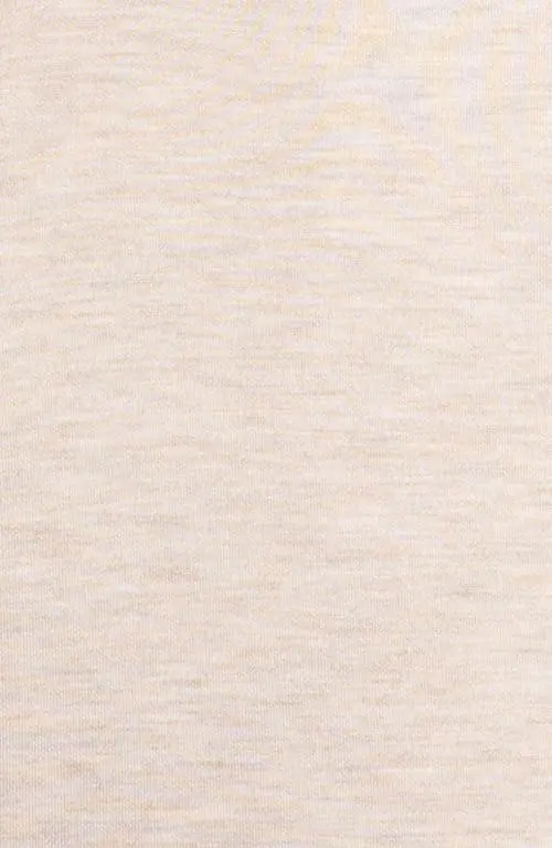 Spanx Pintucked Half-zip Jumpsuit - Bone Heather