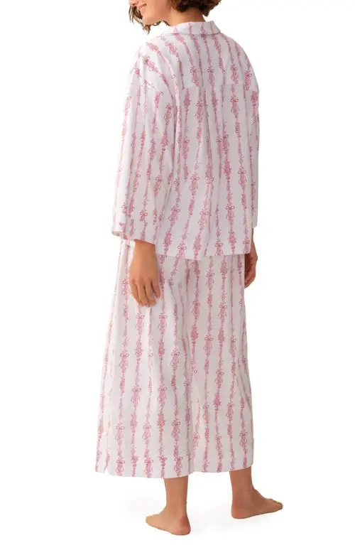 PETITE PLUME Olivia Pima Cotton Wide Leg Pajamas