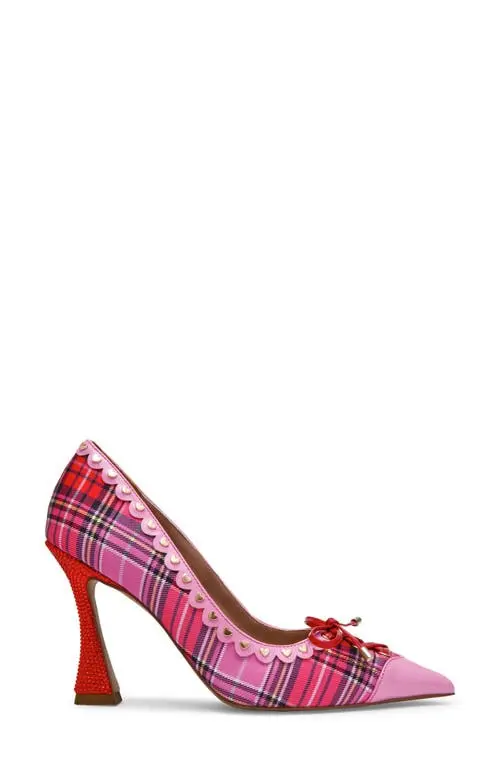 Betsey Johnson Jovi Studded Pointed Toe Pump
