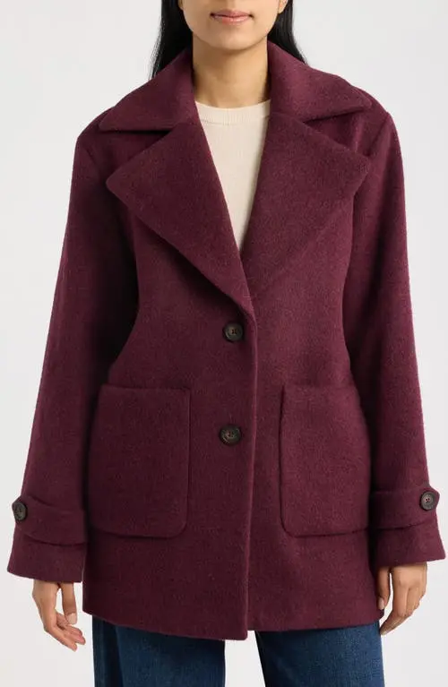 Bernardo Wool Blend Coat
