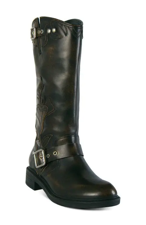 Ash Flax Moto Boot