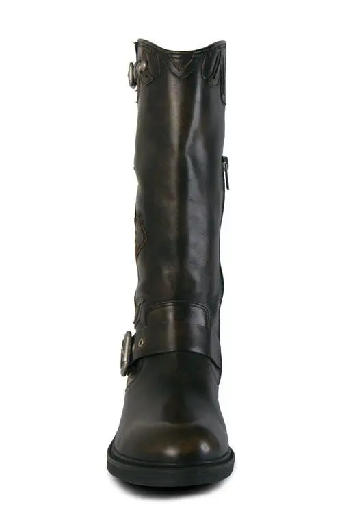 Ash Flax Moto Boot