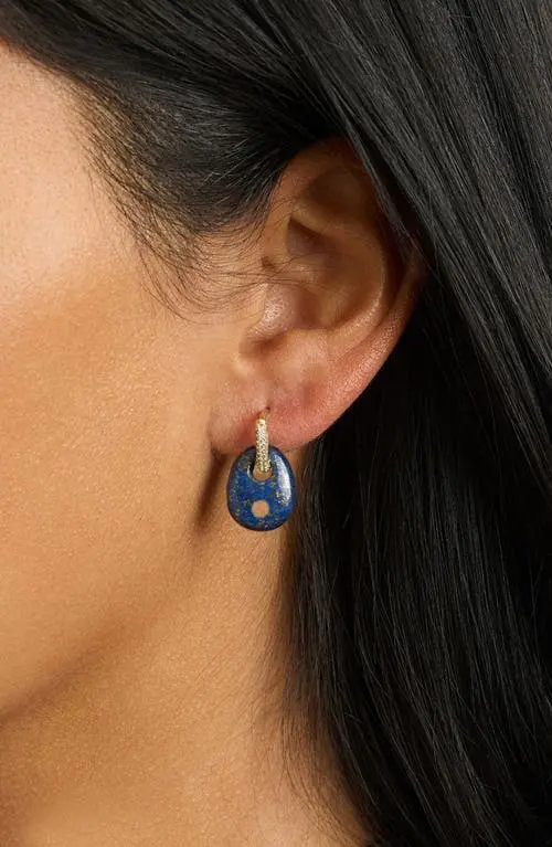 ATHRA LUXE Mariner Lapis Drop Earrings