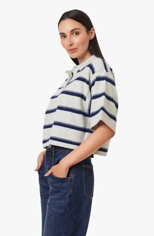 Habitual Stripe Rugby Polo Sweater