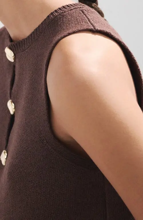 Mango Beaded Knit Tank