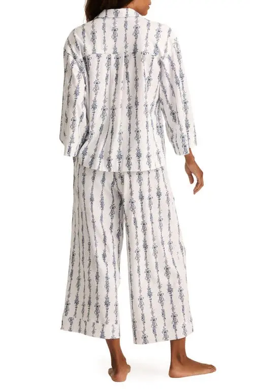 PETITE PLUME Olivia Pima Cotton Wide Leg Pajamas