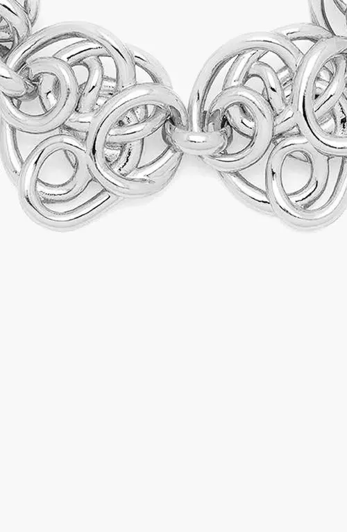 YOJ Sculptural Motif -plated Bracelet