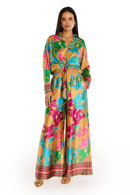 THE NOLI SHOP Marcia Silk Pant