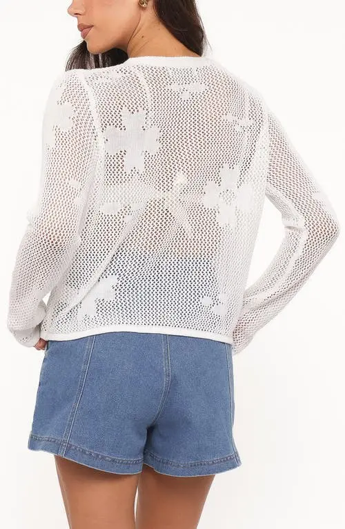 PETAL & PUP Maddox Open Stitch Cardigan