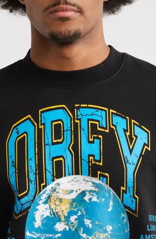 Obey Enjoy The Ride Graphic Sweatshirt